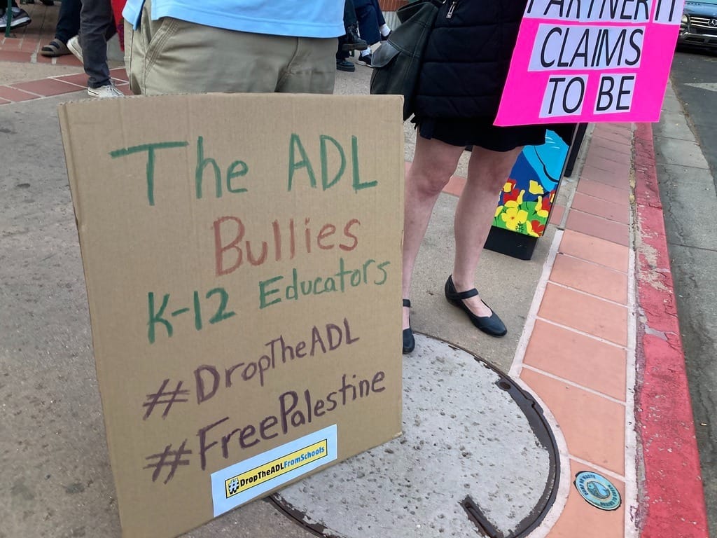 How do we get the ADL out of schools?